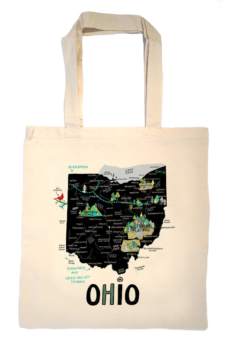 State of Ohio Tote Bag – Tammy Smith Design